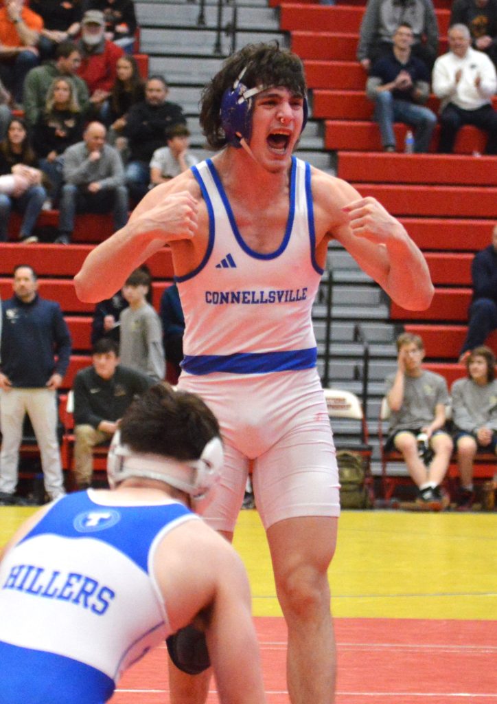 Return to the top: Connellsville battles its way to 8th WPIAL wrestling ...